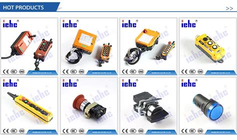 Iehc Xac 시리즈 방수 크레인 푸시 버튼 스위치 펜던트 제어 스테이션