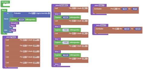 Prácticas De Arduinoblocks P03l Semáforo Fórmula 1 Con Sonido