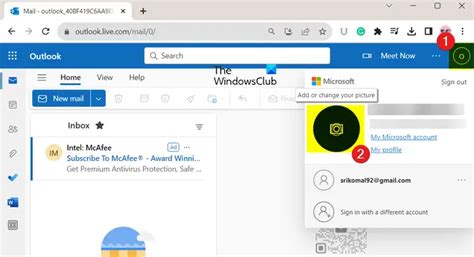 How To Add Profile Picture In Outlook