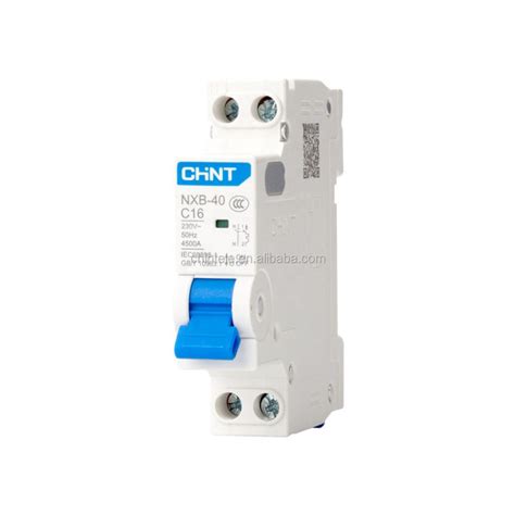Cầu Dao Tự Động Chint 1 Pha Nch8 Cb Chint 1 Pha 6a 220v Nxb 63 Aptomat Chint Chống Ngắn Mạch