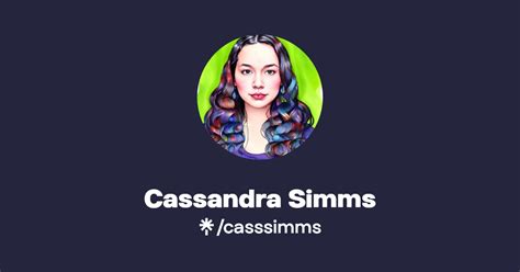 Cassandra Simms Instagram Linktree