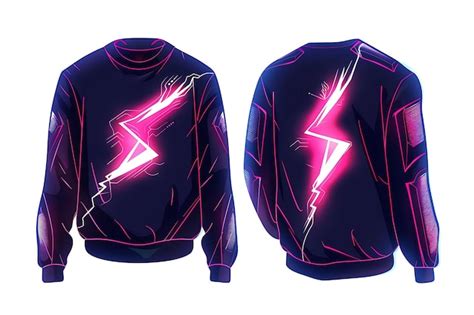 Premium Photo 2d Clothes Sweatshirt With A Lightning Bolt Shaped Cutout On Th Fashion Concept Premium Photo 2d Clothes Sweatshirt With A Lightning Bolt Shaped Cutout On Th Fashion Concept