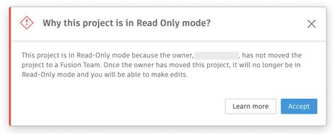 Read Only In Single User Storage After Upgrading To Fusion Team Hub