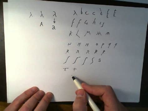 Ancient Roman Writing Font