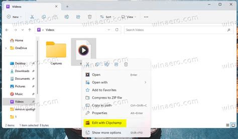 How To Remove Edit With Clipchamp From Context Menu In File Explorer