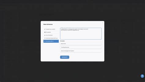Generate Database Schemas Instantly With Ai Real Time Unlimited And