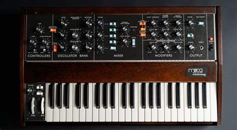 Minimoog Model D Moogs Legendary Synth Makes A Comeback