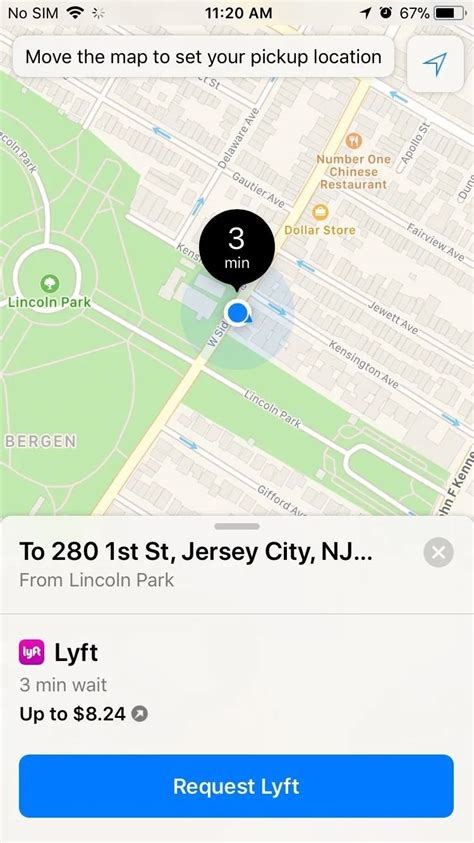 How To Catch A Ride With Lyft Or Uber Straight From Apple Maps In IOS IOS IPhone