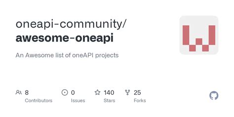 Github Oneapi Community Awesome Oneapi An Awesome List Of Oneapi