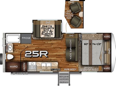 2006 Arctic Fox Travel Trailer Floor Plans