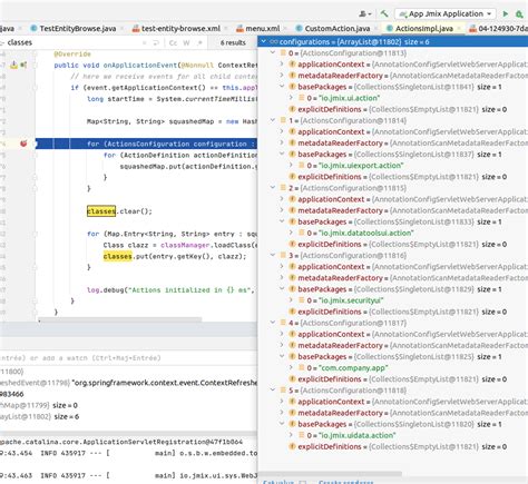 Composite Project Custom Action Support Jmix