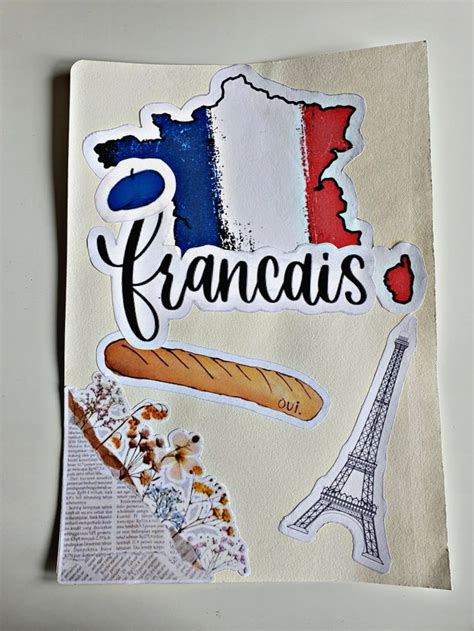 French Cover Page Ideas School