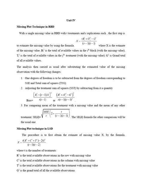 Missing Plot Pdf