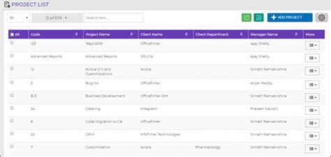 2 Click On The Add Button To Add A New Project OfficeTimer