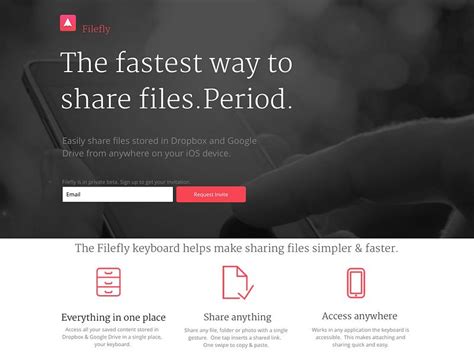 Filefly A Faster Way To Share Files On Your Mobile Device Betalist