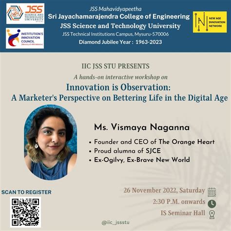 Vismaya Mn On Linkedin Sjce Innovation Engineering Workshop Mba