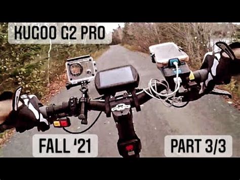 Kurinkugoo G2 Pro Rails 2 Trails Nova Scotia Canada Kurkirin 2021electricscooter Youtube