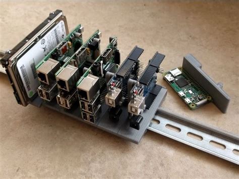 din rail mounts for raspberry pi arduino and more