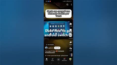 Android Switch Youtube