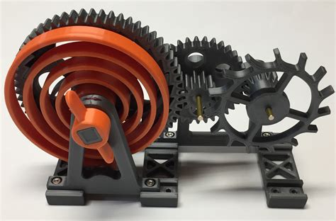 Watch Escapement Desk Toy By Georg Download Free Stl Model