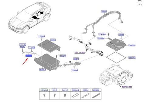 Kia Ev6 Cv Iccu Ground Wiring 91661cv000 New Genuine Ebay