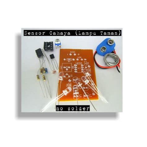 Jual Rangkaian Kit Sensor Cahaya Ldr Kab Bekasi Kit Elektronika Tokopedia