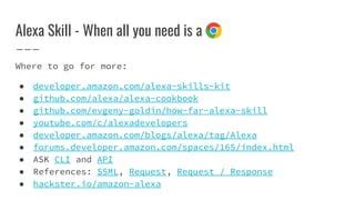 Alexa Skills Ppt