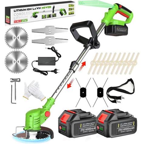 Lbgwp60 Coupe Bordure Sans Fil Avec Batterie 4 En 1 Debroussailleuse