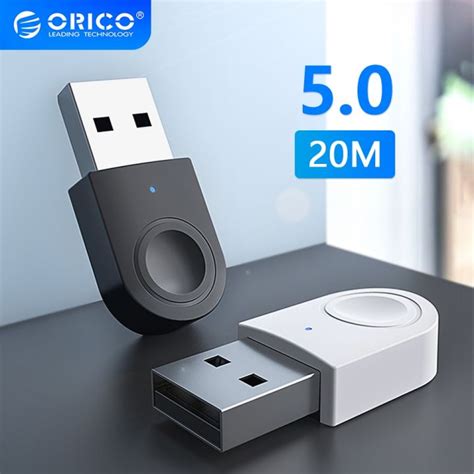 Orico Bộ Chuyển Đổi Tương Thích Bluetooth Usb Không Dây Dongle 5 0 Bộ Thu Di Động Bộ Phát Cho