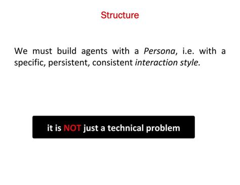 Persona Based Conversational Agents Ppt