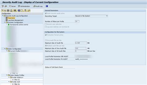 Sap Security Audit Log Sm20 Data Leak Detection Sap Technology And Security