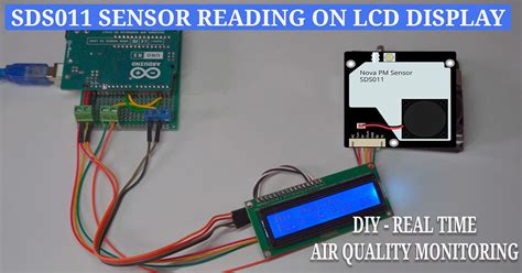 Monitoring Air Quality And Displaying Readings On 2 Line Lcd With The
