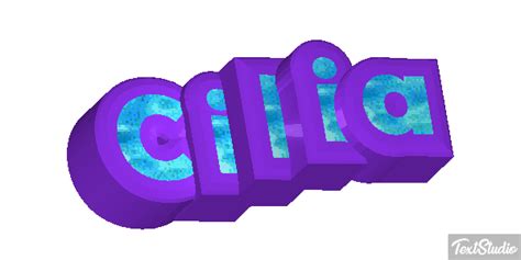 Cilia Name Animated  Logo Designs