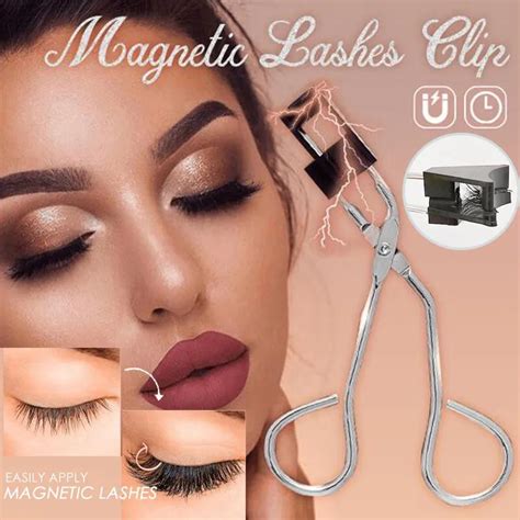 Magnetic Eyelashes Clip Lash Curler Applicator Makeup Tool For Easy