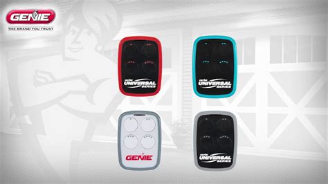 Genie Universal Remote Control Programming YouTube