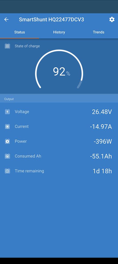 Smart Shunt Time Remaining Wrong Diy Victron Community