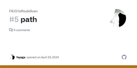 Path Issue 5 F6JO JsRouteScan GitHub