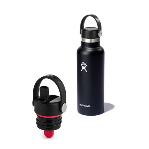 하이드로 플라스크 18온즈 스탠다드 플렉스캡 532ml 스탠다드 플렉스캡 블랙 하이드로플라스크