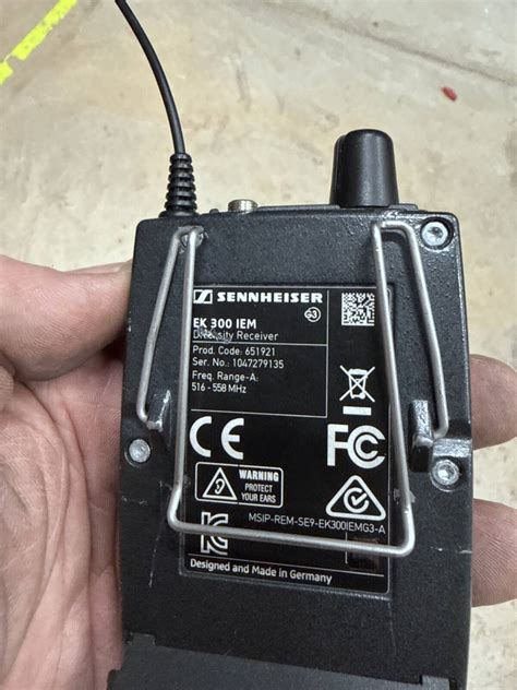 Sennheiser Ew300 Iem G3 6ch Kit Gearwise Av And Stage Equipment