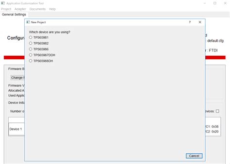 TPS65987DDJ Configuration Tool For TPS65987DDJ Interface Forum Interface TI E2E Support