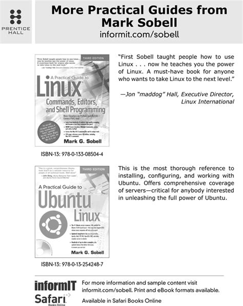 A Practical Guide To Fedora™ And Red Hat® Enterprise Linux® Seventh Edition A Practical Guide