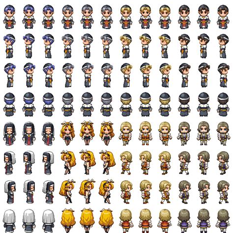 Rpg Maker Mv Character Sprite Template A Simple Explanation Of Rpg