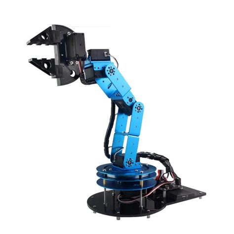 DOF CNC Robotic Arm Frame Open Source Mechanical Arm Robot Education Teaching Suite Supports