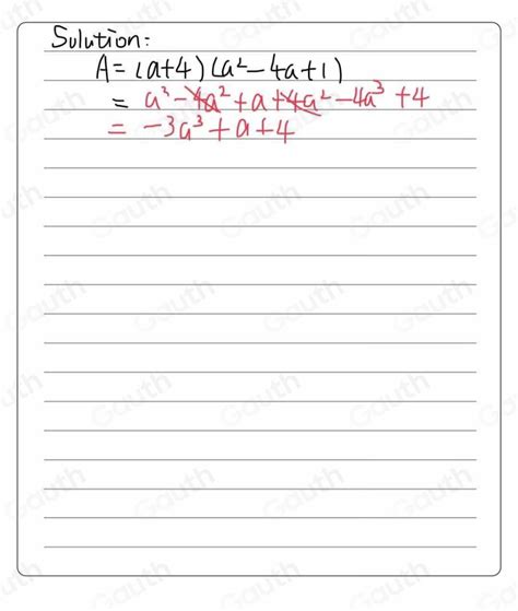 Solved A A 4 A 2 4 A 1 [math]