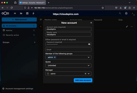 Install Nextcloud On Oracle Linux AlmaLinux CloudSpinx