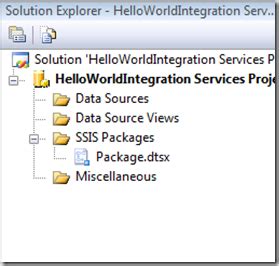 Creating A SSIS Package In VS 2008 TechBubbles