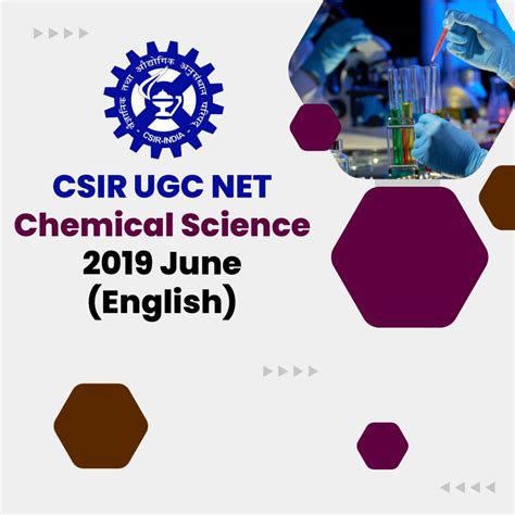 CSIR UGC NET Chemical Science 2019 June English