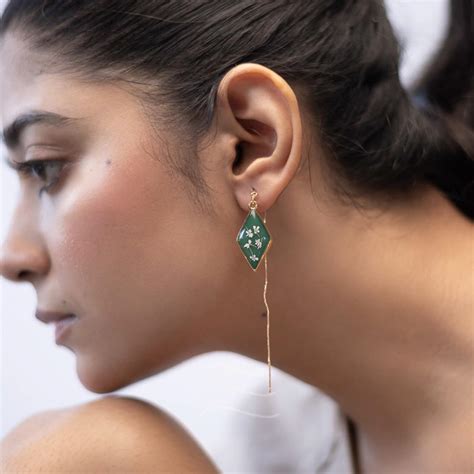 Aurora Earrings Leafy Affair