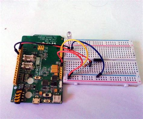 linkit one motion sensor 4 steps instructables