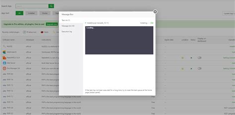 Install App Problem Aapanel Free Hosting Control Panel One Click Lamp Lemp